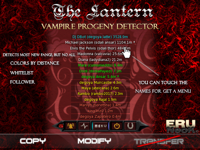 Second Life Marketplace - The lantern - Vampire progeny detector